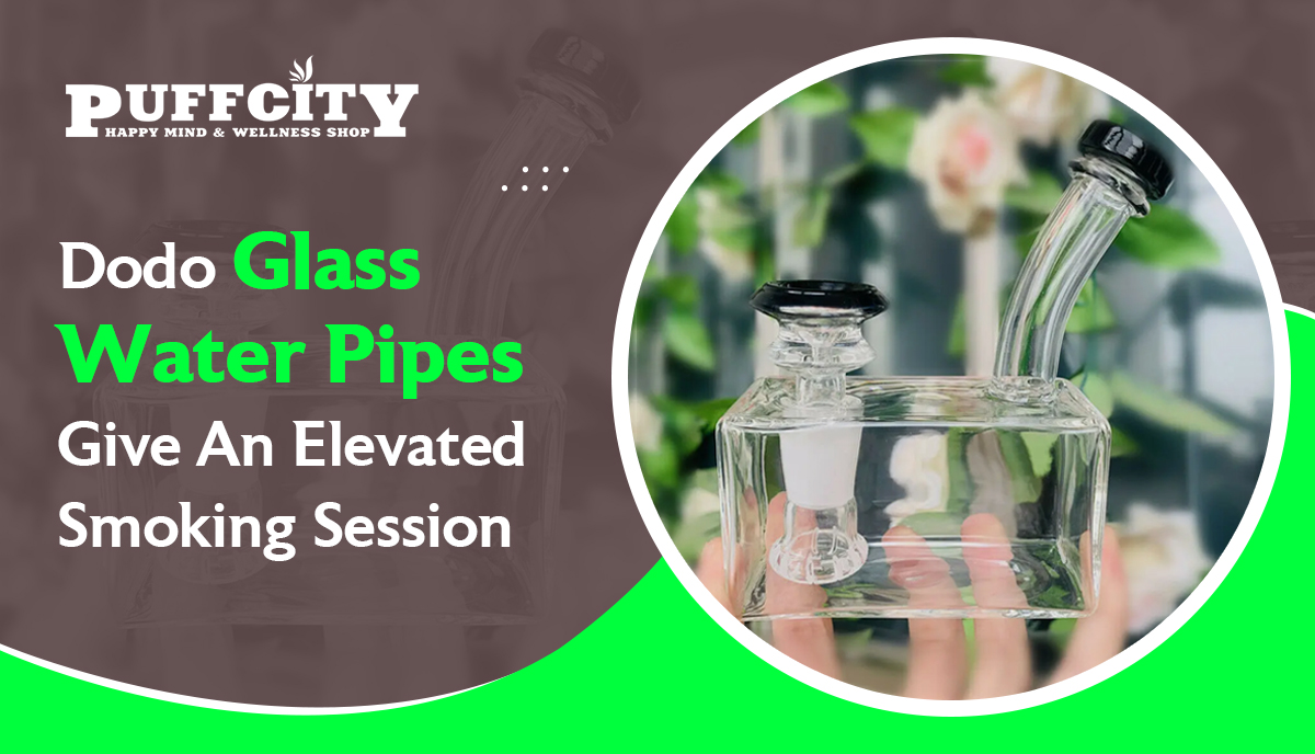 High quality dodo glass water pipes for the best smoke inhalation